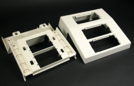 Raceways - How do I install keystone jacks in 5400 nonmetallic raceway ...