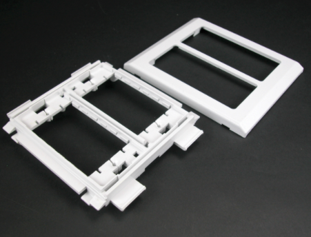 Raceways - How do I install keystone jacks in 5400 nonmetallic raceway ...