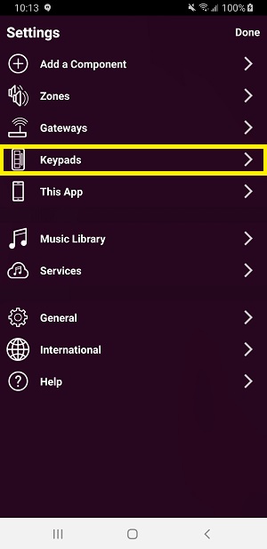 Multi-Room Audio Reset NV-P20 keypad to factory defaults