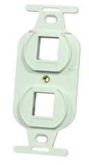 Raceways - Panduit® jacks in Wiremold raceways and Wallsource boxes