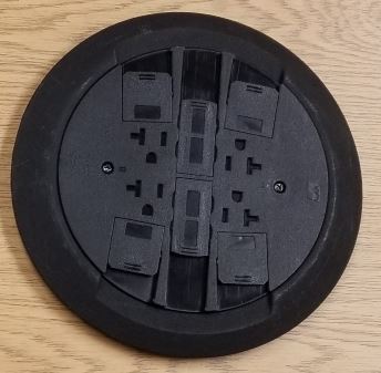 Poke-Thru Devices - Color options for flush style poke thru devices