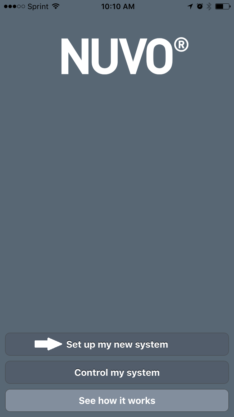 Multi-Room Audio - Initial Setup Procedure for Nuvo Player