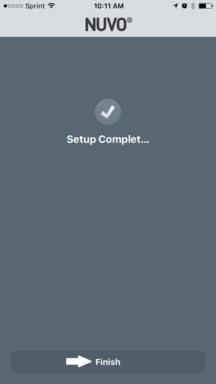 Multi-Room Audio - Initial Setup Procedure for Nuvo Player