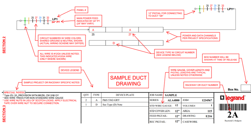Raceways - Legrand Prewired Raceway site prep, installation and aftercare