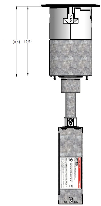 Poke-Thru Devices - 4ATC Evolution poke thru stem dimensions