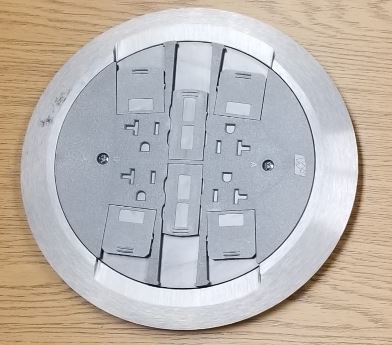 Floor Boxes - RPNFB, RPSFB, RPSFB-OG and 881 Dual Service Cover Color ...